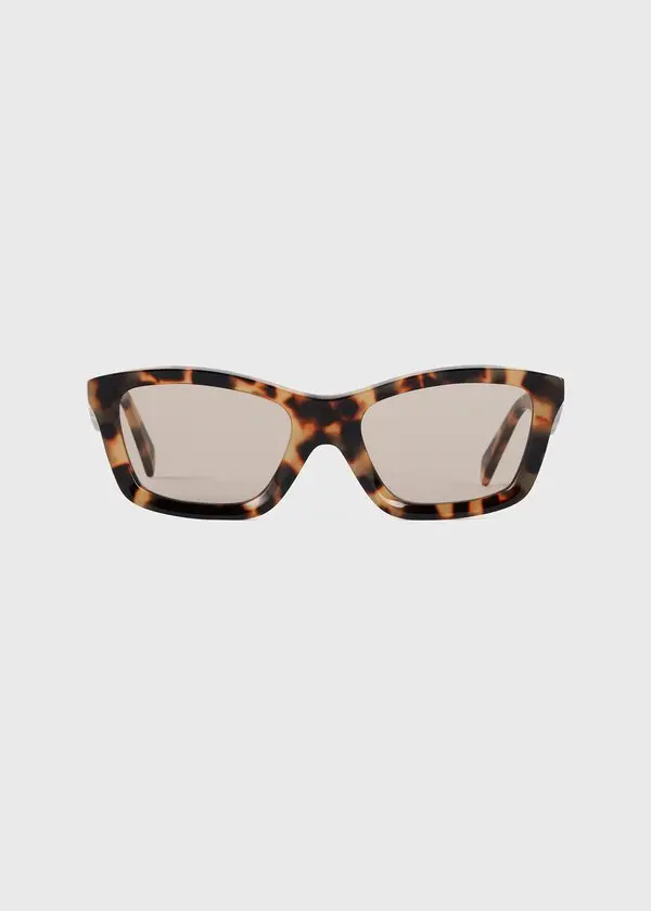 TOTEME Squared Acetate Frame Sunglasses - Tortoise
