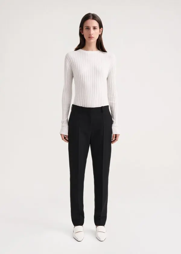 TOTEME Mid-waist Slim Trousers