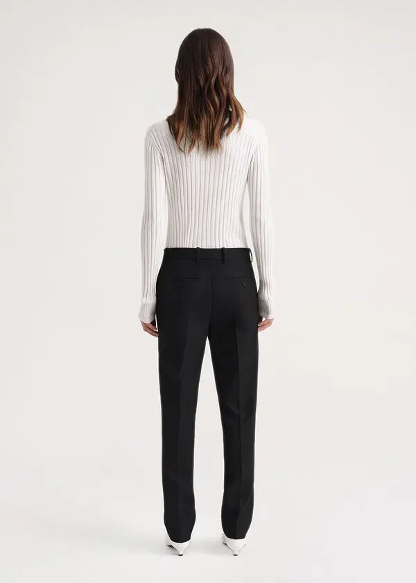 TOTEME Mid-waist Slim Trousers