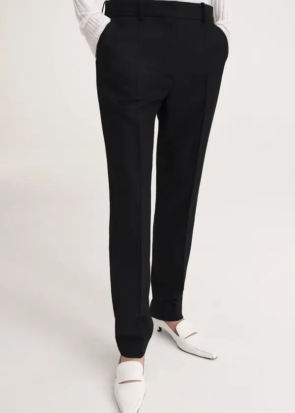 TOTEME Mid-waist Slim Trousers