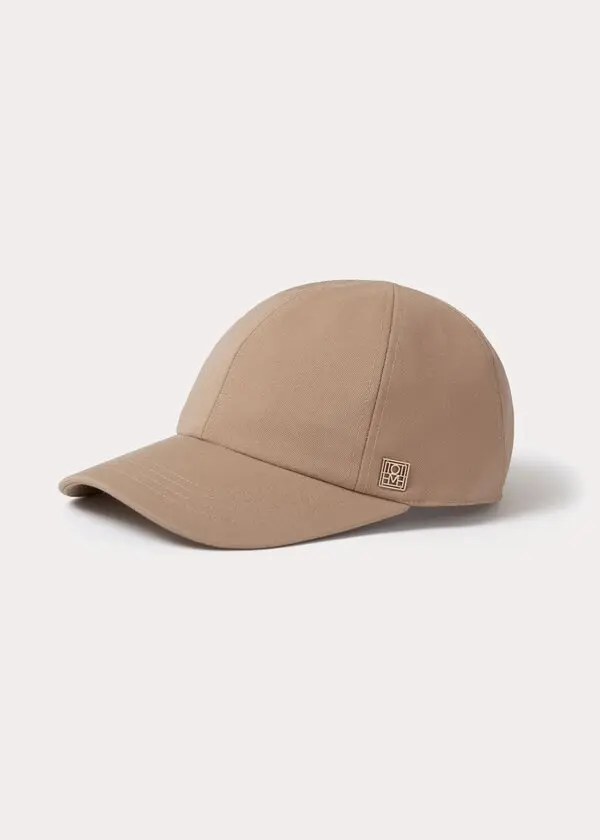 Toteme Baseball Cap - Khaki | Editorialist