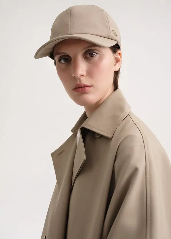 Toteme Baseball Cap - Khaki | Editorialist