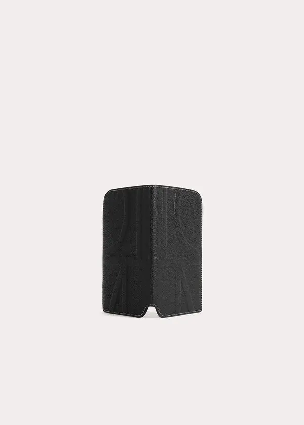 TOTEME Monogram Leather Passport Holder