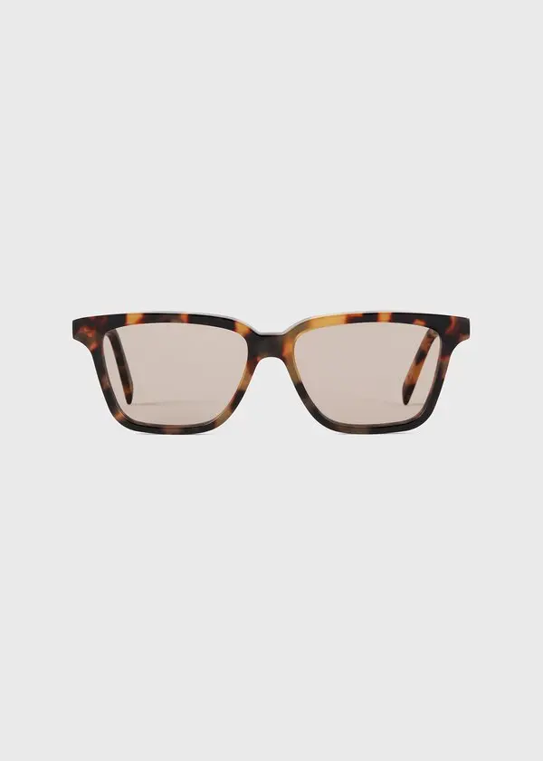 TOTEME Square Sunglasses - Tortoise