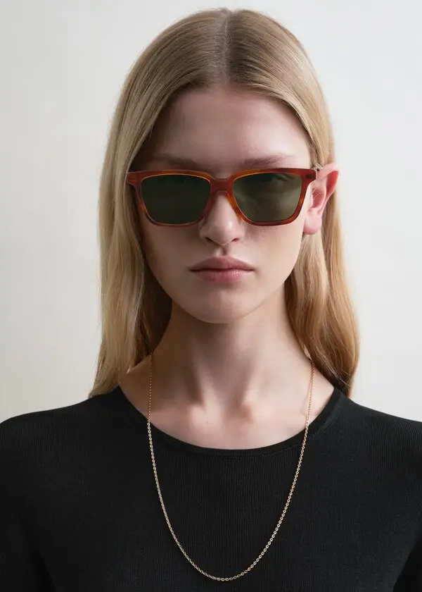 TOTEME Square Acetate Sunglasses