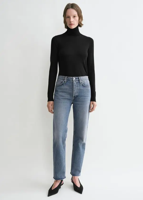 TOTEME Mid-rise Slim-straight Denim