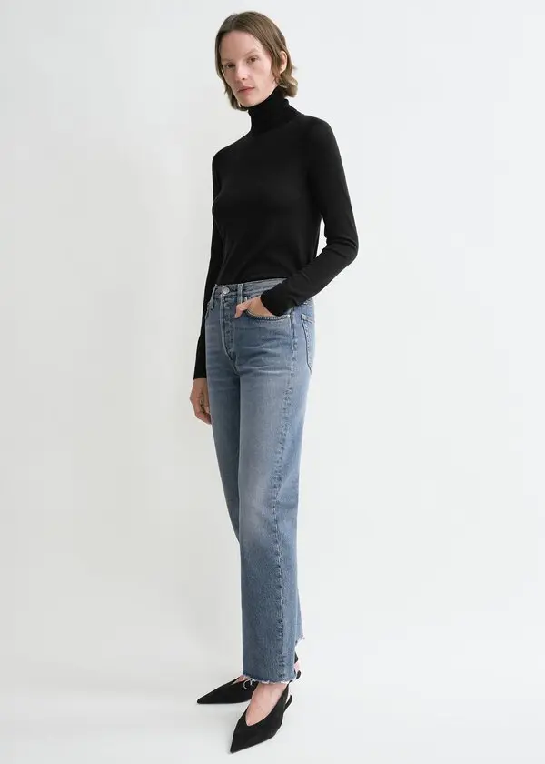TOTEME Mid-rise Slim-straight Denim