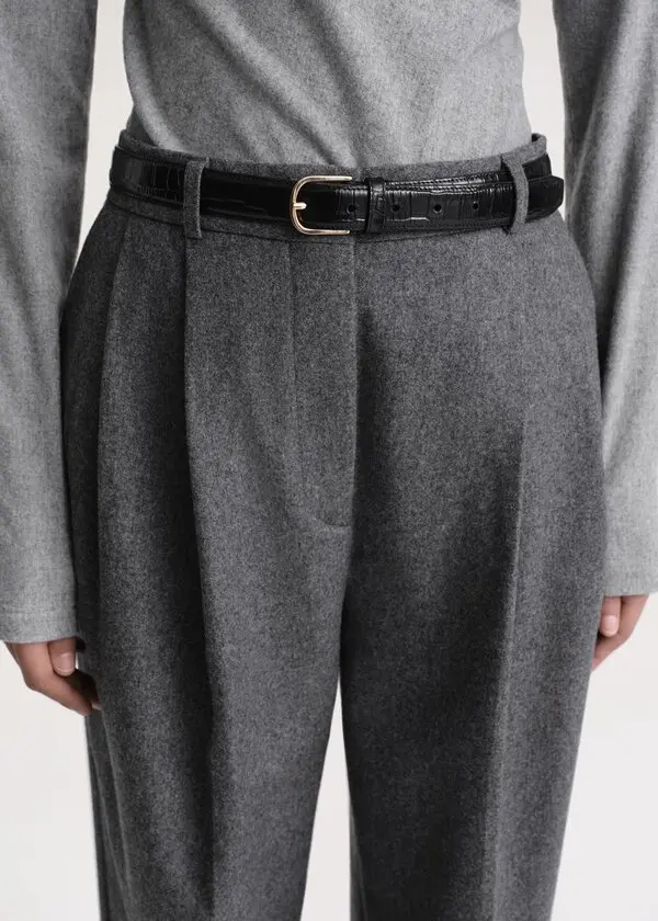 TOTEME Double-pleated Tailored Trousers