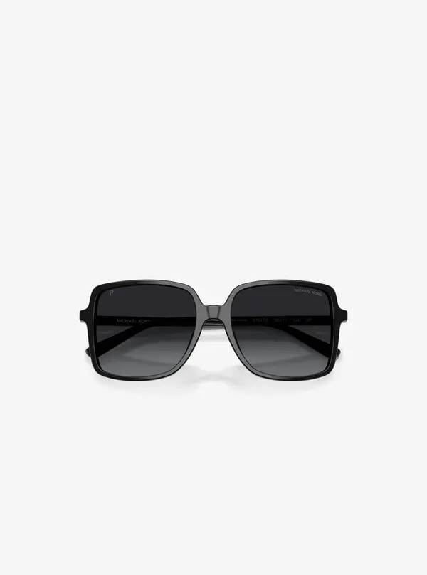 Michael Kors Isle Of Palms Oversized Square Frame Sunglasses - Grey