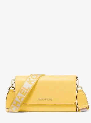 Michael Kors Jet Set Large Leather Crossbody Bag