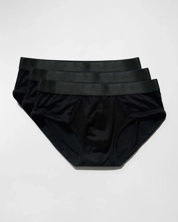 CDLP Apos;s Solid 3-pack Y-briefs - Black
