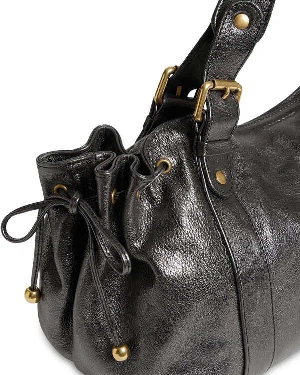 Gerard Darel 24h Leather Tote - Gray