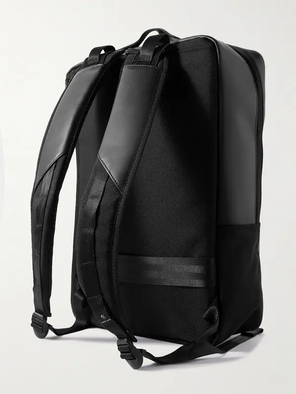 MASTER-PIECE CO Slick Cordura® Ballistic And Leather Backpack