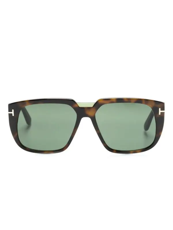 TOM FORD Square-frame Sunglasses - Brown