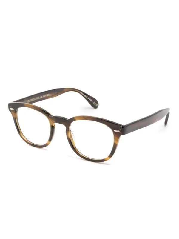 Oliver Spencer Tonal Round-frame Eyeglasses