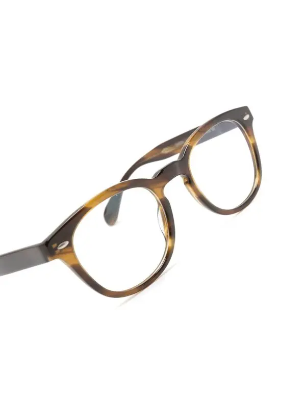 Oliver Spencer Tonal Round-frame Eyeglasses