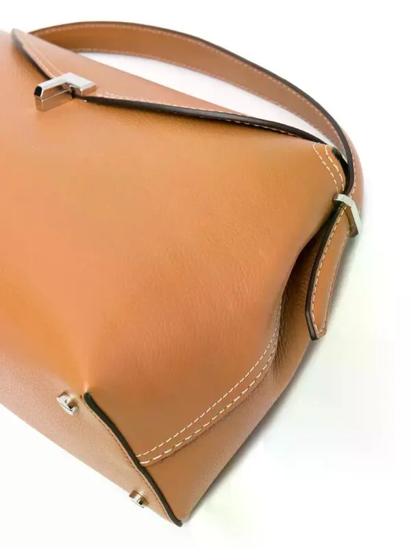 TOTEME T-lock Top Handle Bag - Neutrals