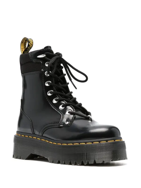 Dr. Martens Jadon Leather Boots - Black
