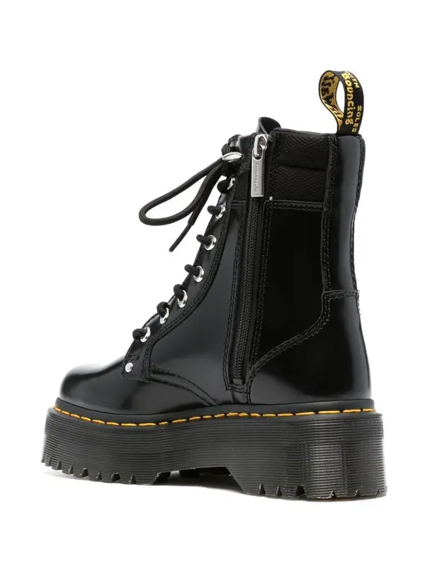 Dr. Martens Jadon Leather Boots - Black