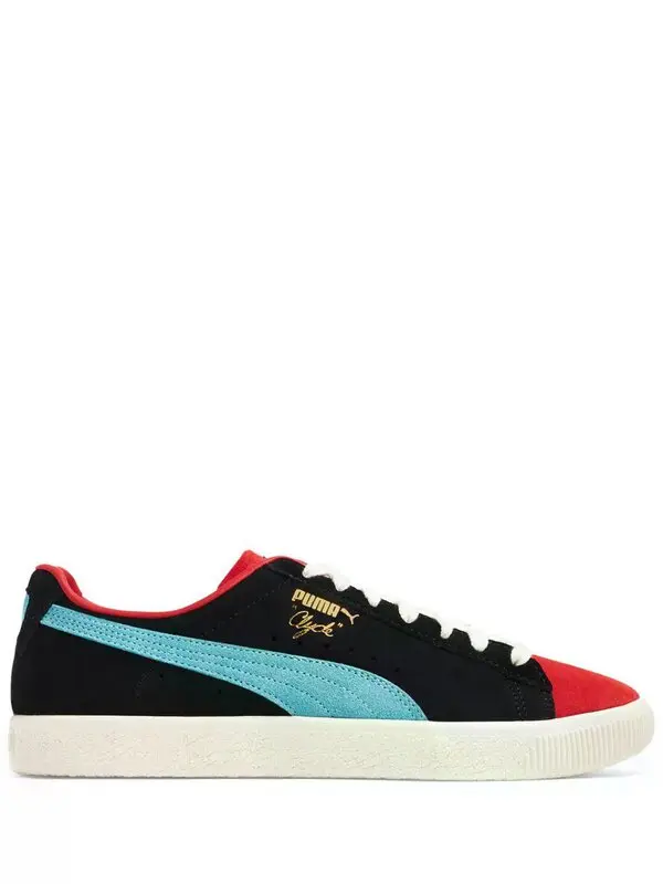 PUMA Clyde Og Color-block Sneakers - Black
