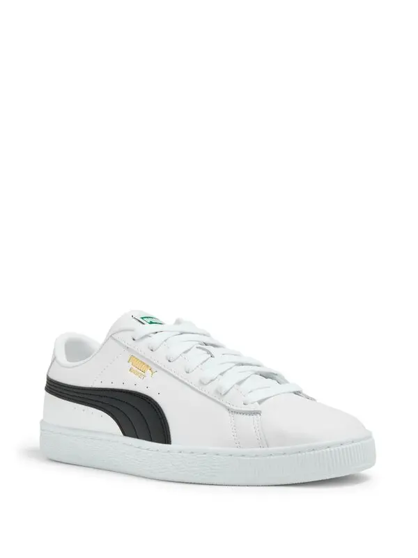 PUMA Basket Classic Xxi Leather Sneakers - White