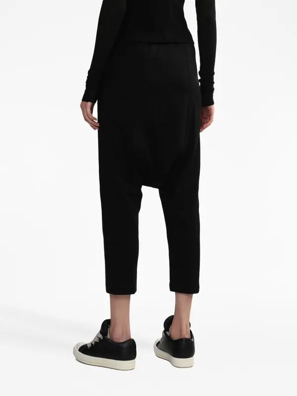Rick Owens Drop-crotch Cropped Trousers