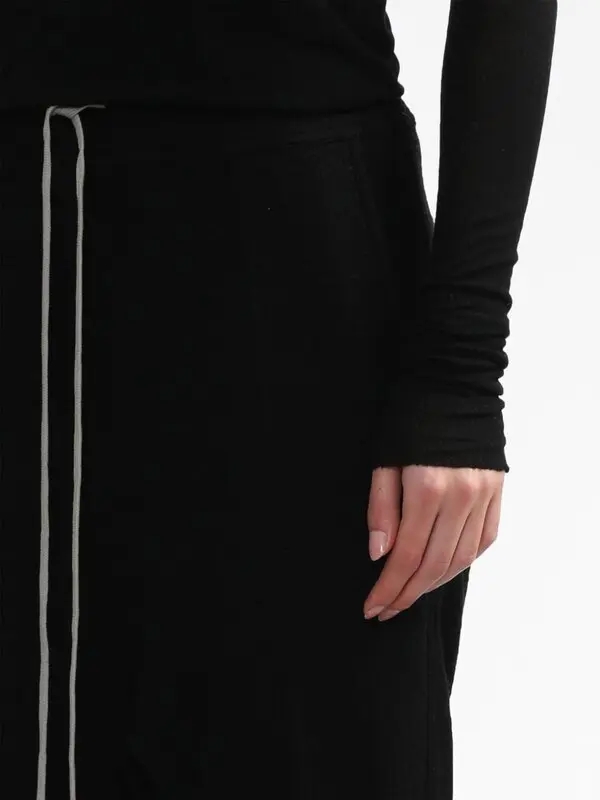 Rick Owens Drop-crotch Cropped Trousers