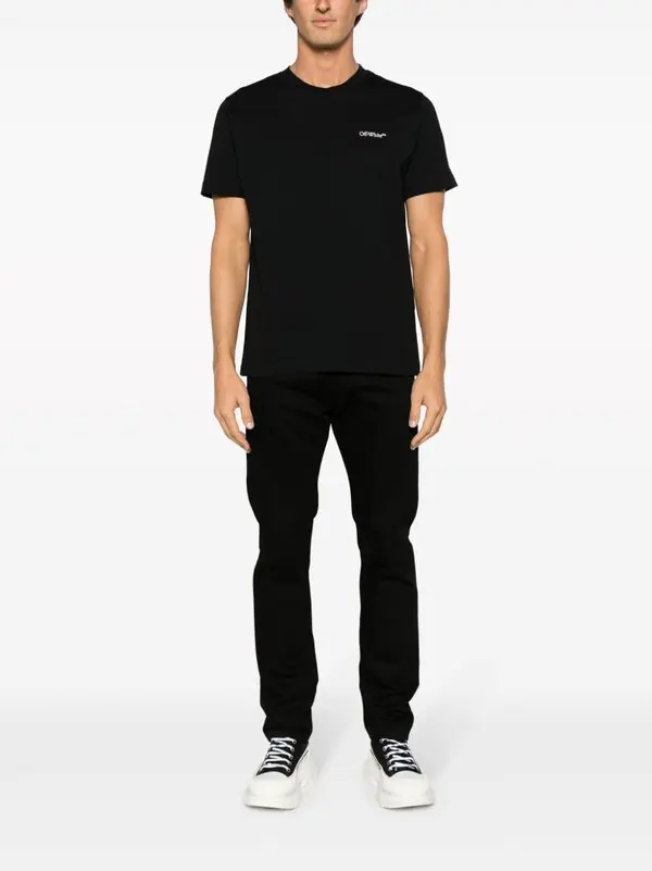 Off-White Arrows-print Cotton T-shirt