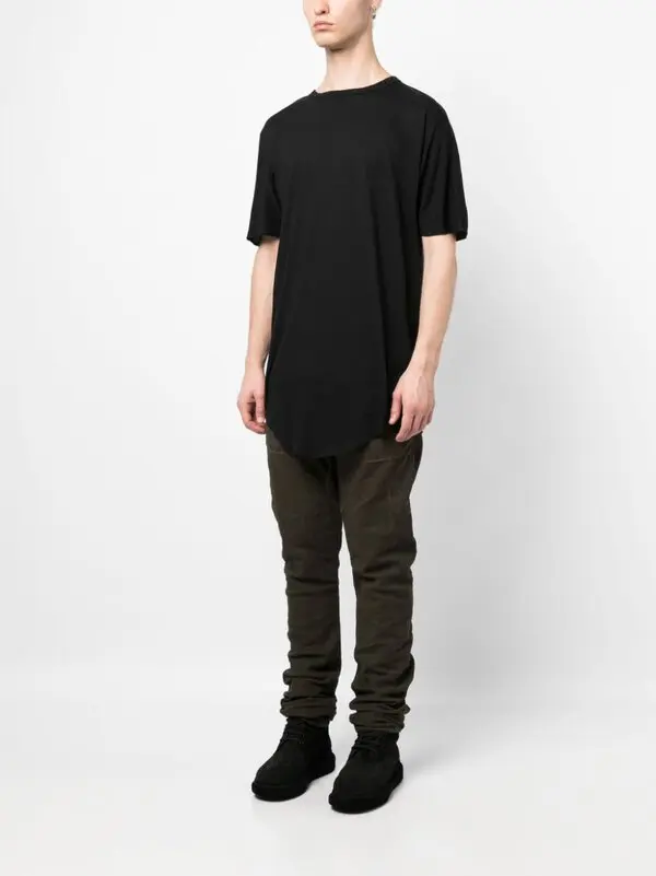 Boris Bidjan Saberi Crew-neck Cotton T-shirt