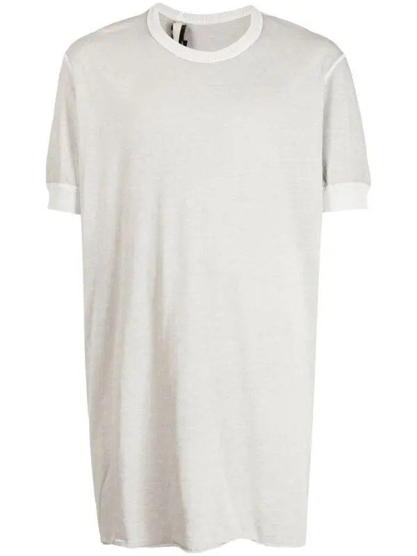 Boris Bidjan Saberi Crew-neck Cotton T-shirt