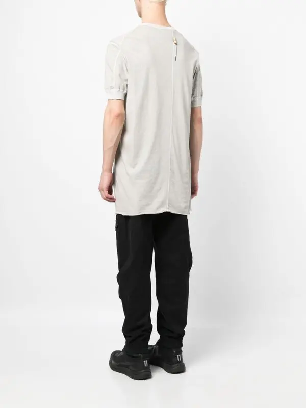 Boris Bidjan Saberi Crew-neck Cotton T-shirt