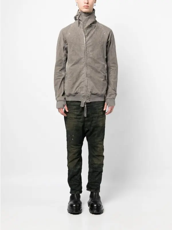 Boris Bidjan Saberi Asymmetric Drop-crotch Jeans