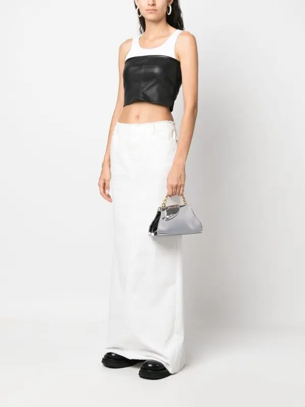 Gcds Comma Faux-leather Crossbody Bag