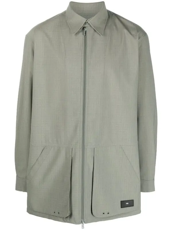 Y3 Ripstop Zip-up Overshirt