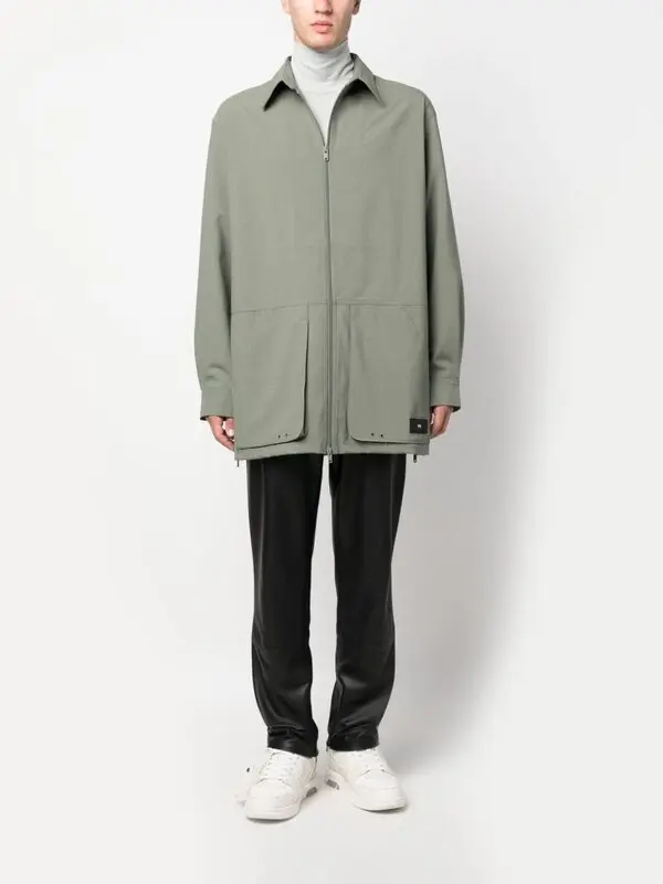 Y3 Ripstop Zip-up Overshirt
