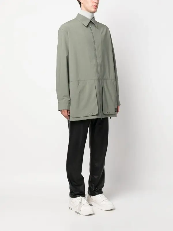 Y3 Ripstop Zip-up Overshirt