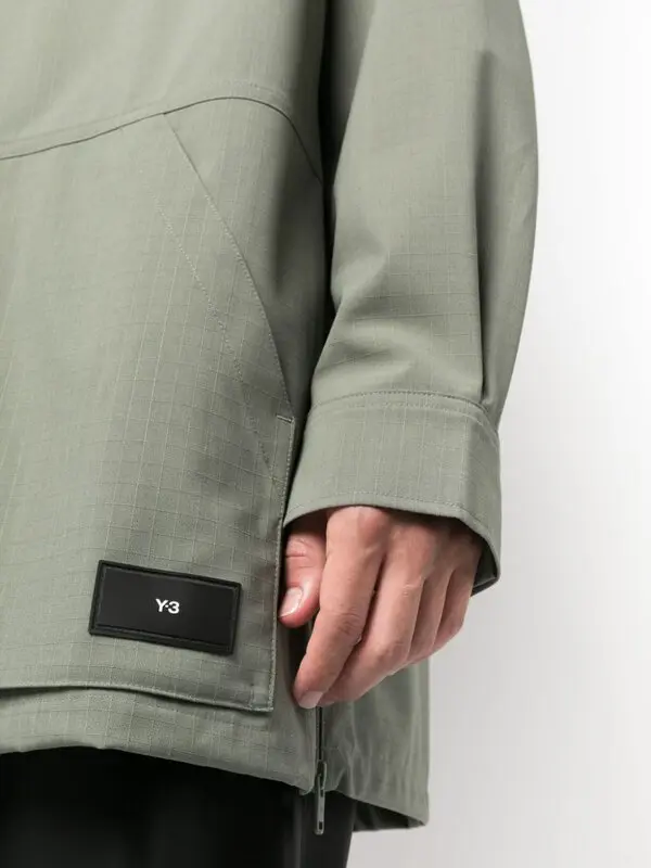 Y3 Ripstop Zip-up Overshirt