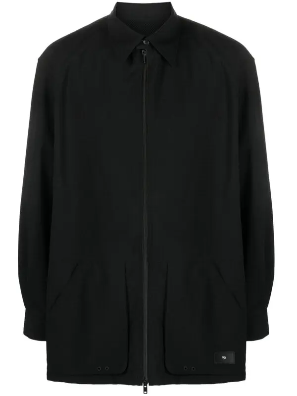 Y3 Ripstop Zip-up Overshirt