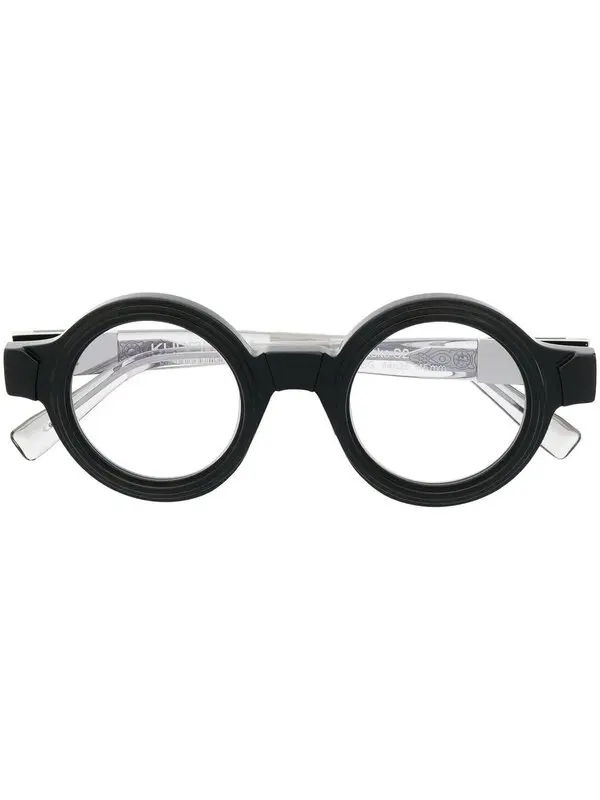 KUBORAUM Round-frame Glasses - Black