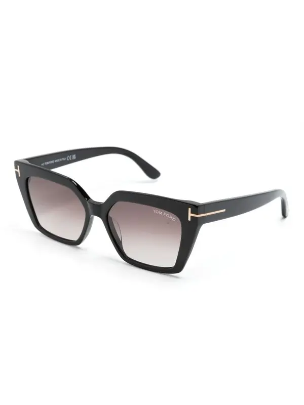 TOM FORD Winona Cat-eye Frame Sunglasses - Black