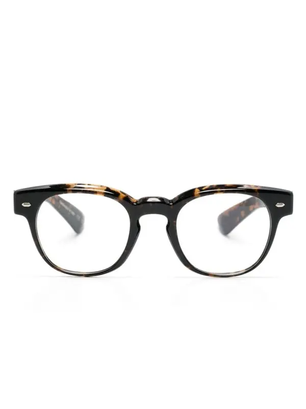 Oliver Spencer Allenby Eyeglasses - Black