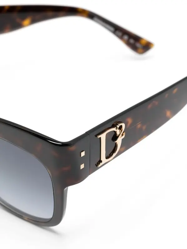 Dsquared2 Havana Butterfly-frame Sunglasses