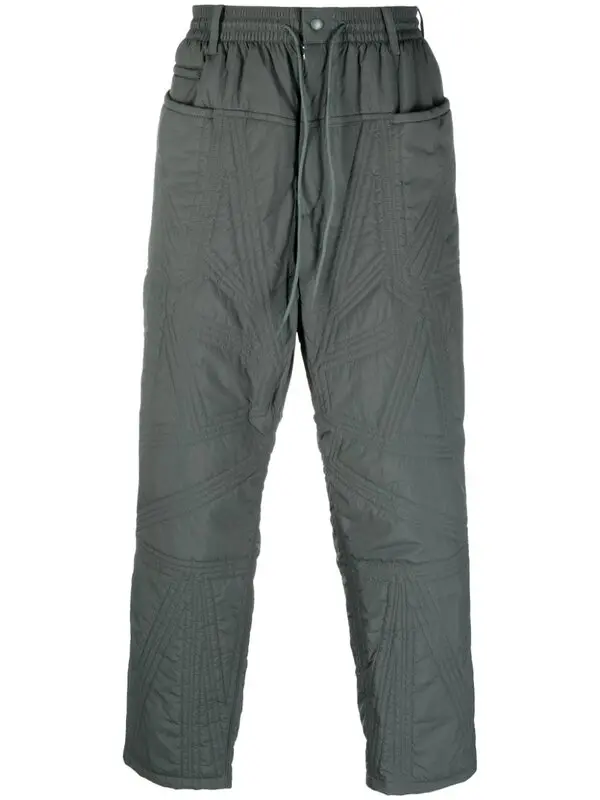 Y3 Quilted Drawstring Trousers