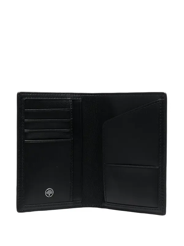 Mulberry Logo-print Passport Cover - Black