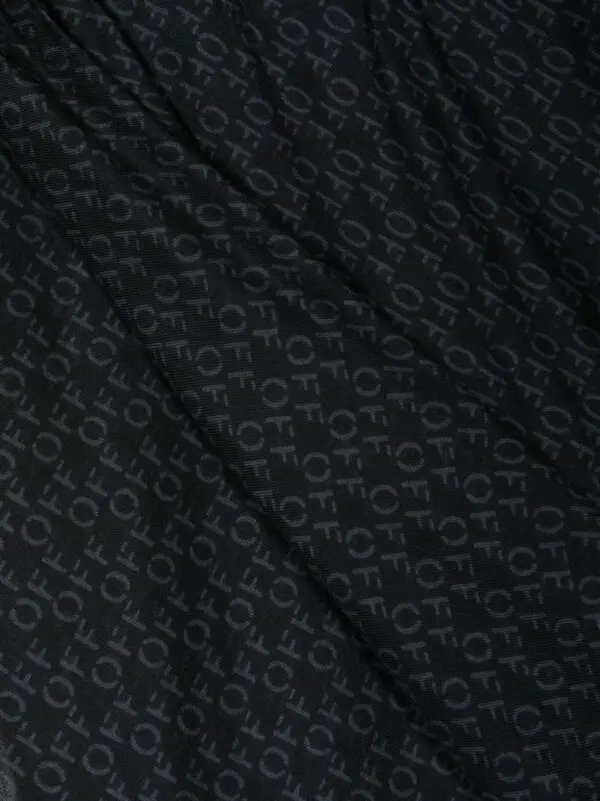 Off-White Logo-print Modal Scarf