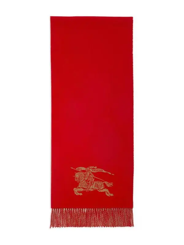 Burberry Reversible Knight Cashmere Scarf