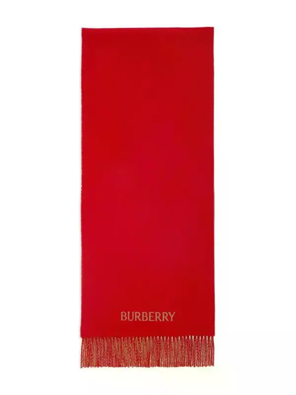 Burberry Reversible Knight Cashmere Scarf