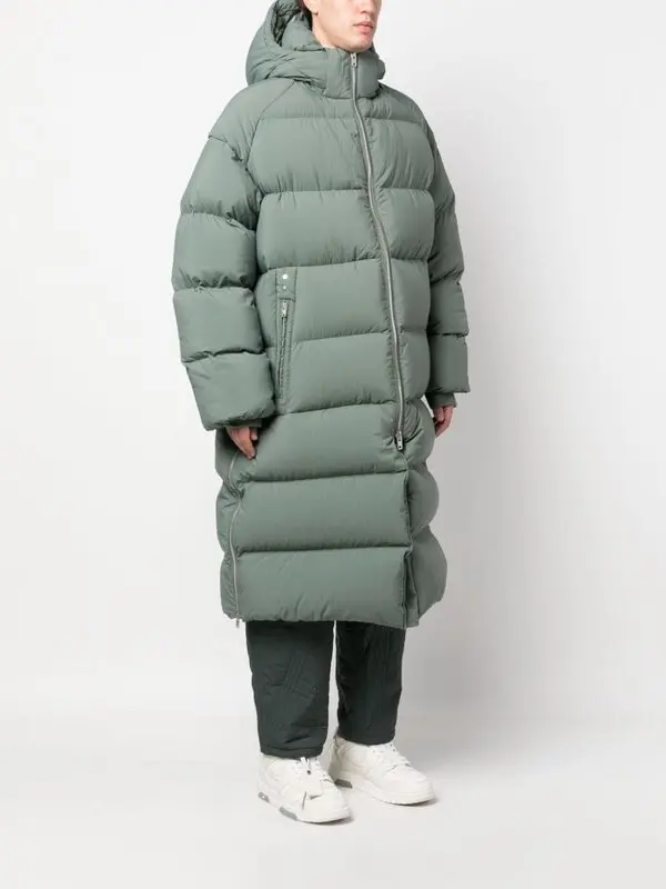 Y3 Quilted Parka Coat