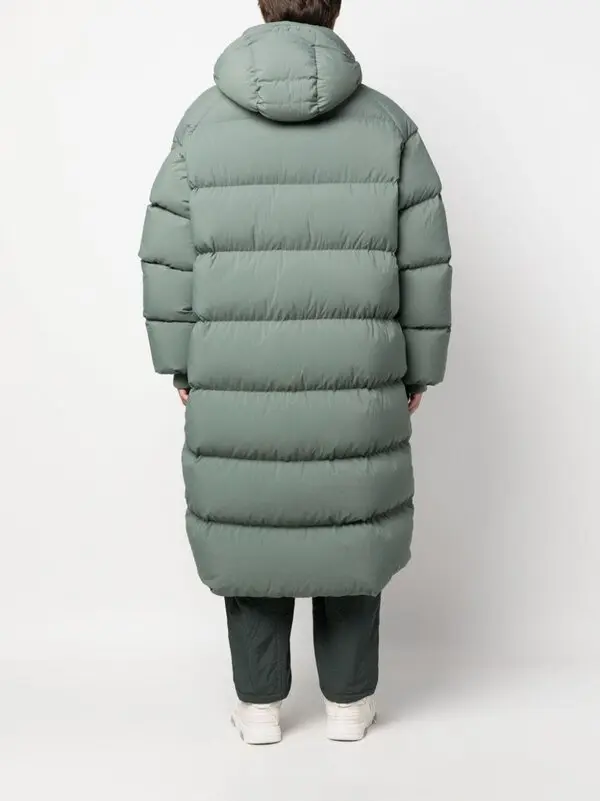 Y3 Quilted Parka Coat