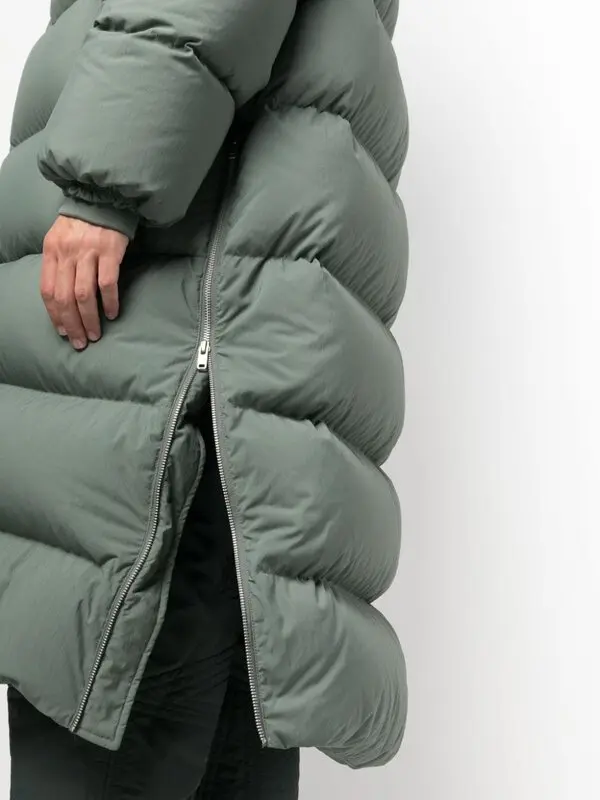 Y3 Quilted Parka Coat